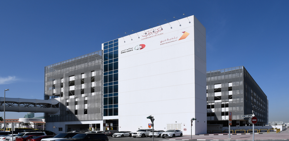 The European Centre | Multi Storey Parking Building At Al Garhoud ...